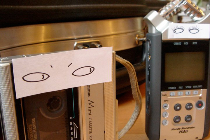 A Quick Application | Mini cassette recorder