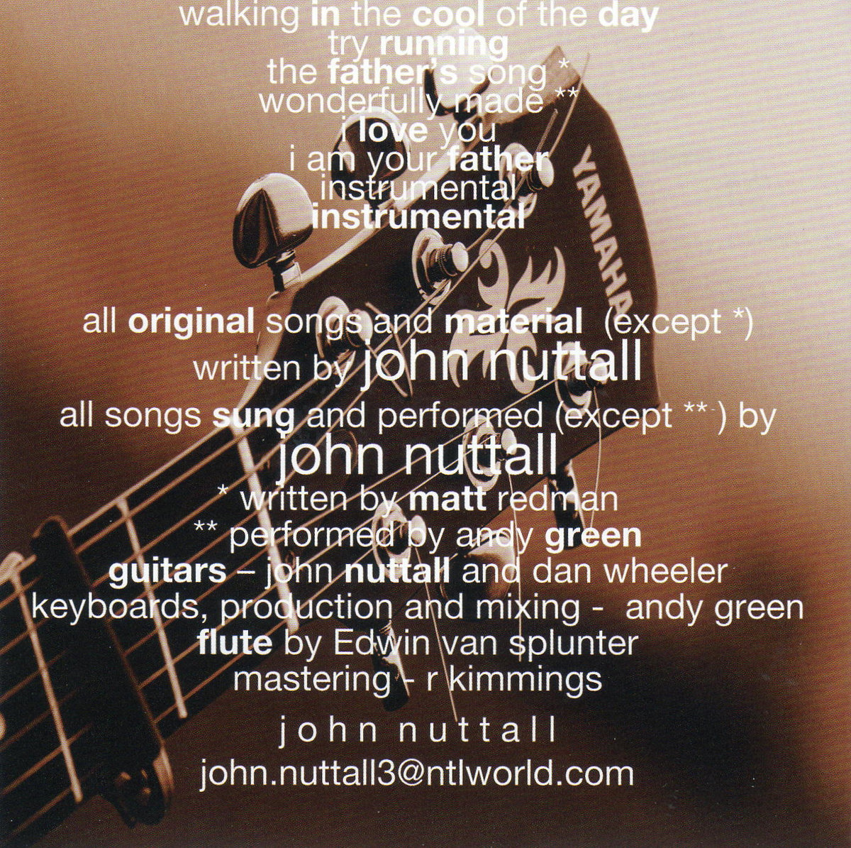 father's love 2 | John Nuttall