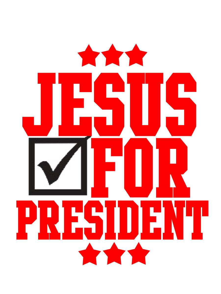 Jesus for President T-Shirt (Unisex) | Right Side Up Ent.