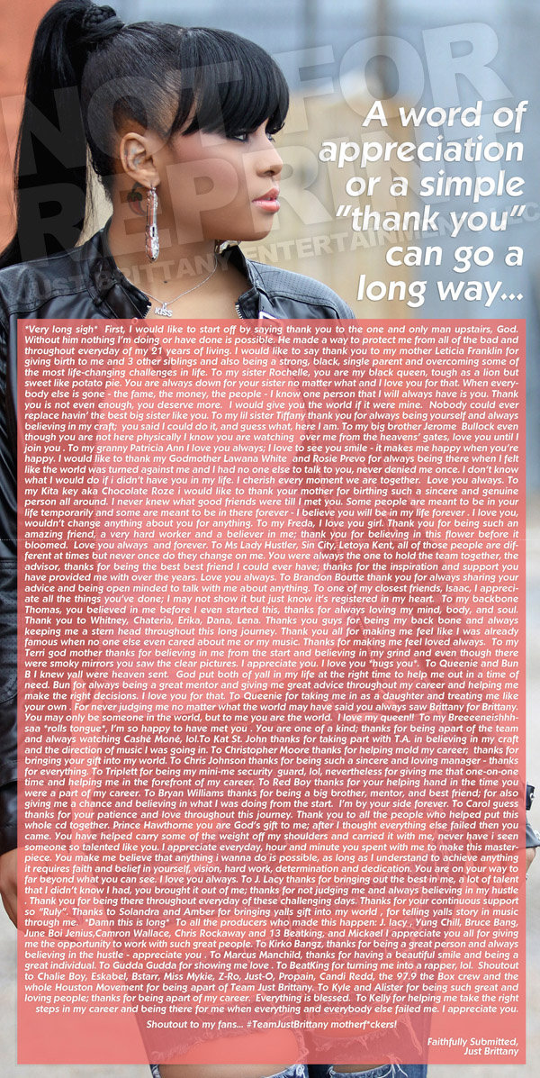 Not Just A Pretty Face | Just Brittany