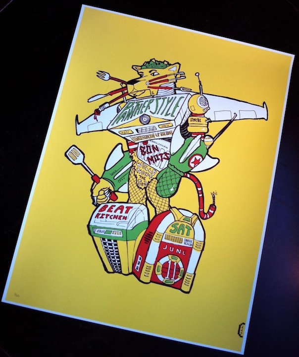 LP Release show poster | Panther Style