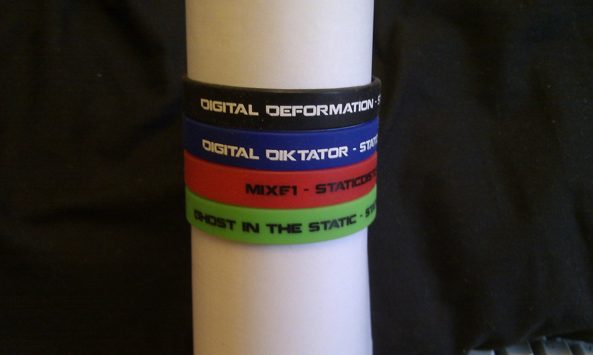 Static Distortion Artist Wristbands! | Static Distortion Records