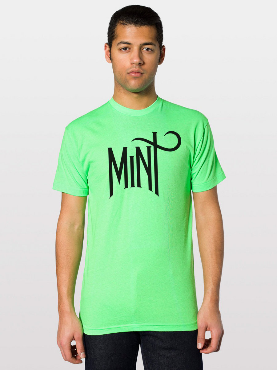 Men's Neon Green American Apparel MINT Tee | MINT