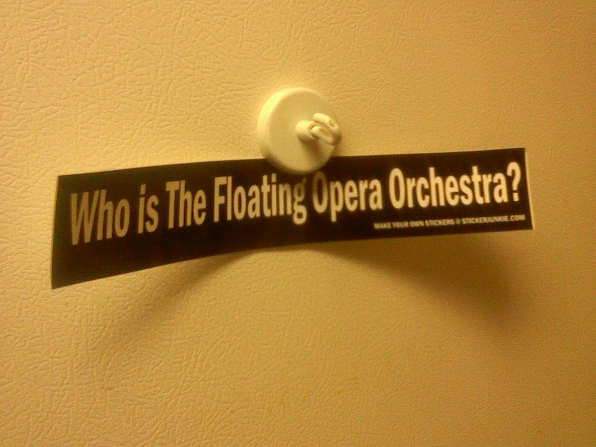 Stickers are here! | The Floating Opera Orchestra