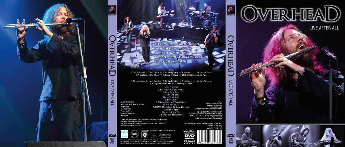 Live After All DVD+CD (special edition) | Overhead