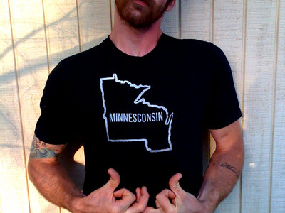 SALE - Minnesconsin T-Shirt - Black - $5 | Minnesconsin