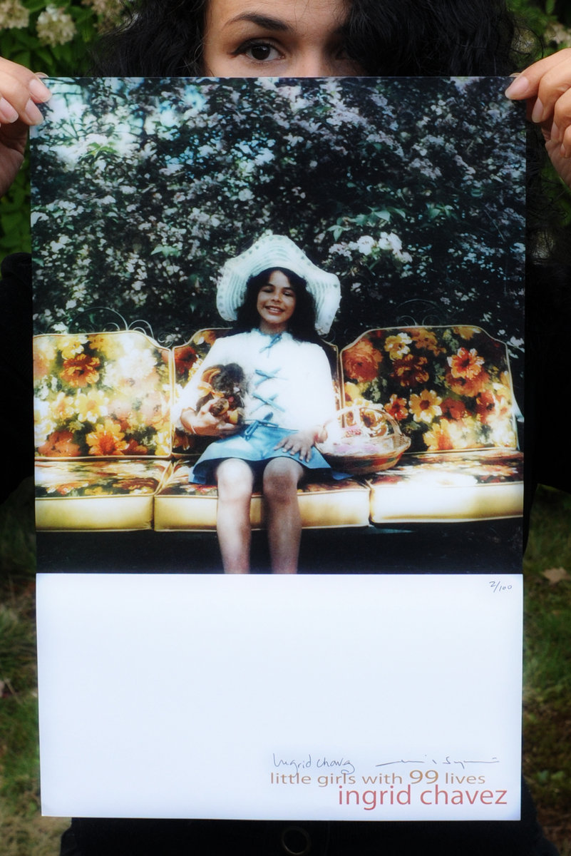 Little Girls With 99 Lives Poster - Signed by Ingrid Chavez and David ...