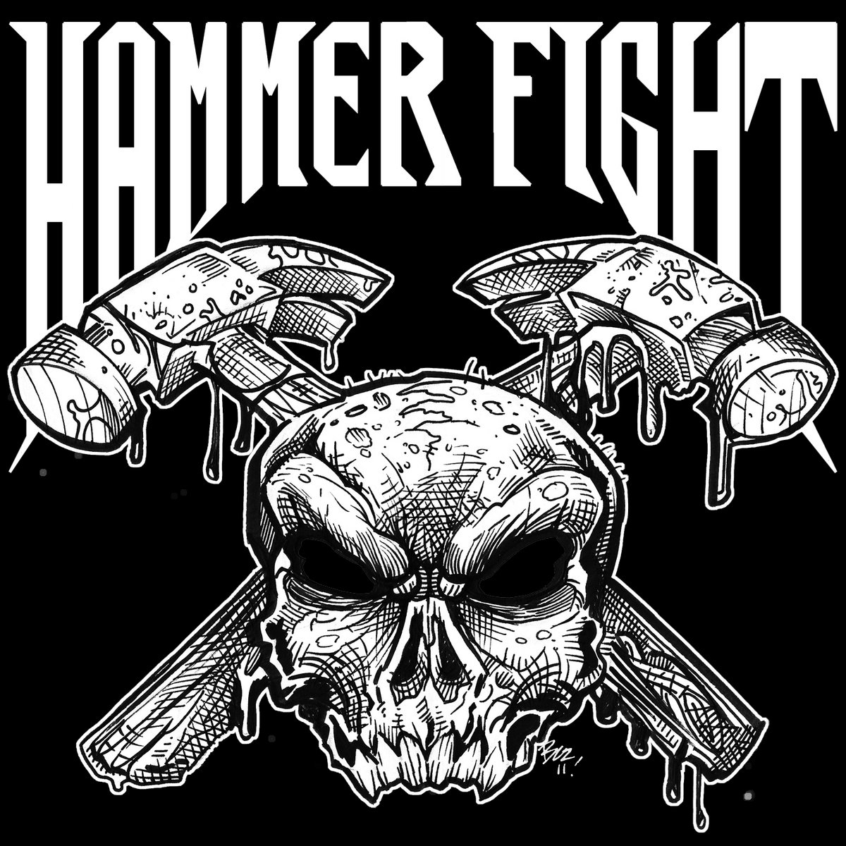 Hammer Fight Skull Logo shirt | Hammer Fight