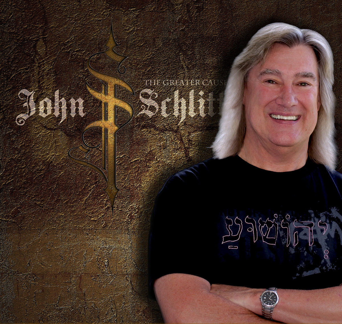 The Greater Cause Poster | John Schlitt
