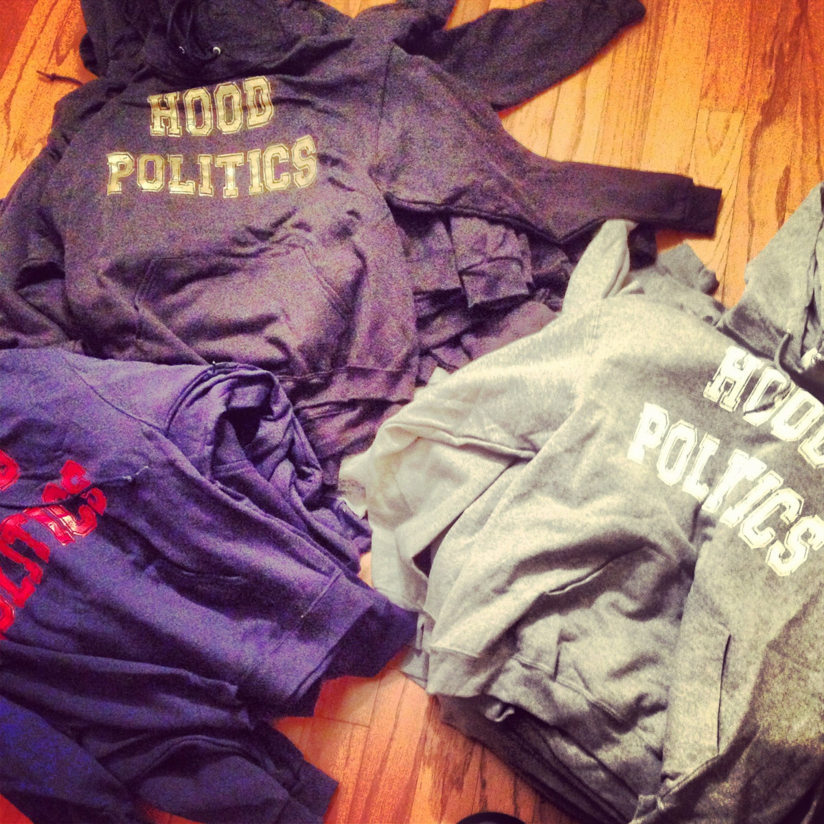 "OFFICIAL HOOD POLITICS HOODIES" | DeLorean