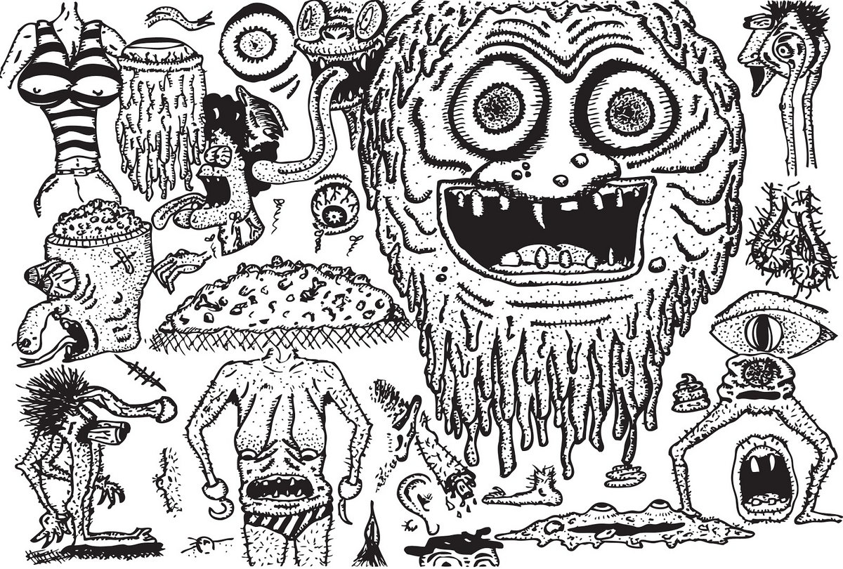 Hand Drawn Collage | BLDGs