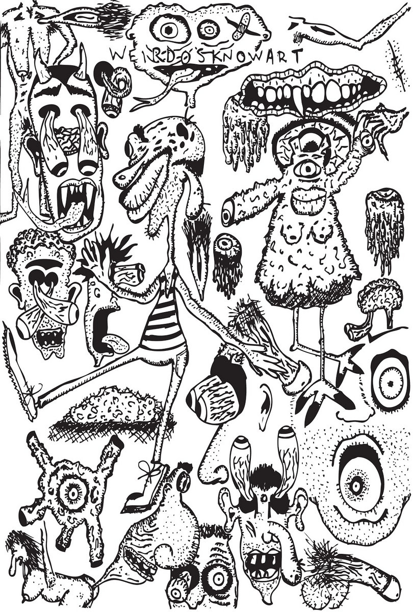 Hand Drawn Poster Collage | BLDGs