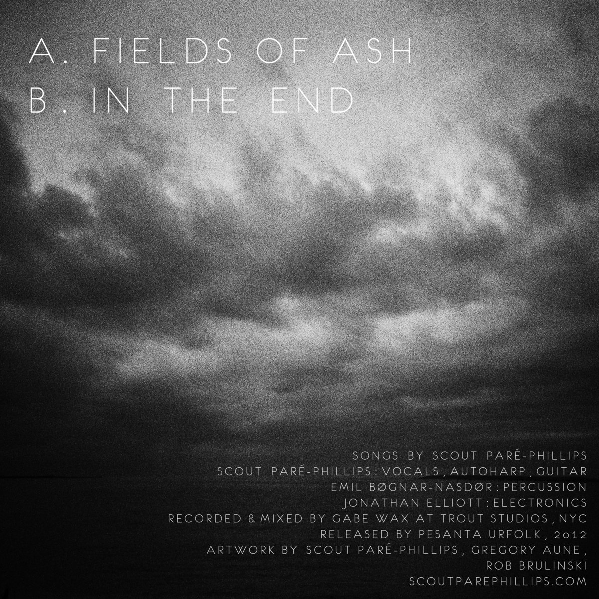 Fields of Ash 7" | Scout Paré-Phillips