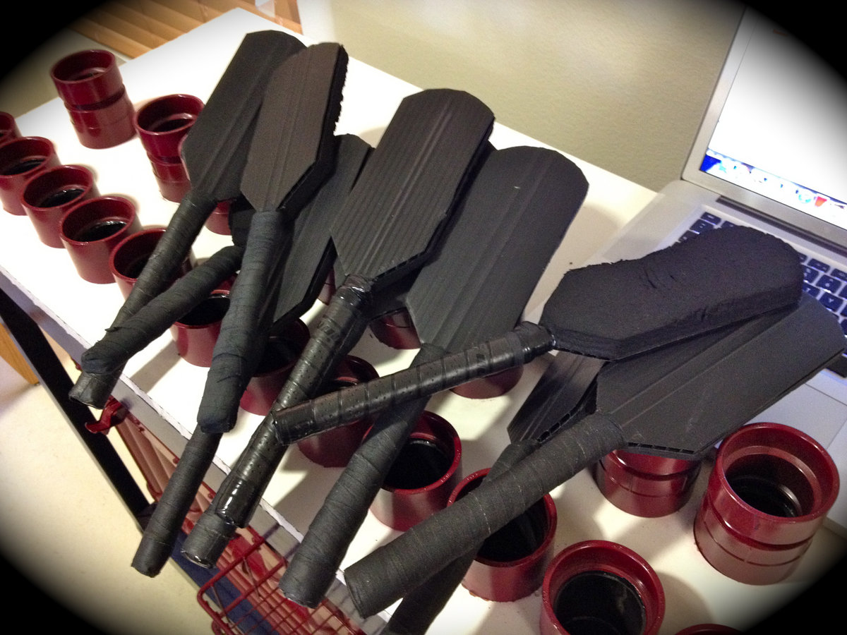 Used RimbaTubes Paddles (& Autographed) | Snubby J