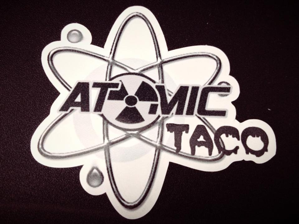 ATOMIC TACO STICKER | Son Udra