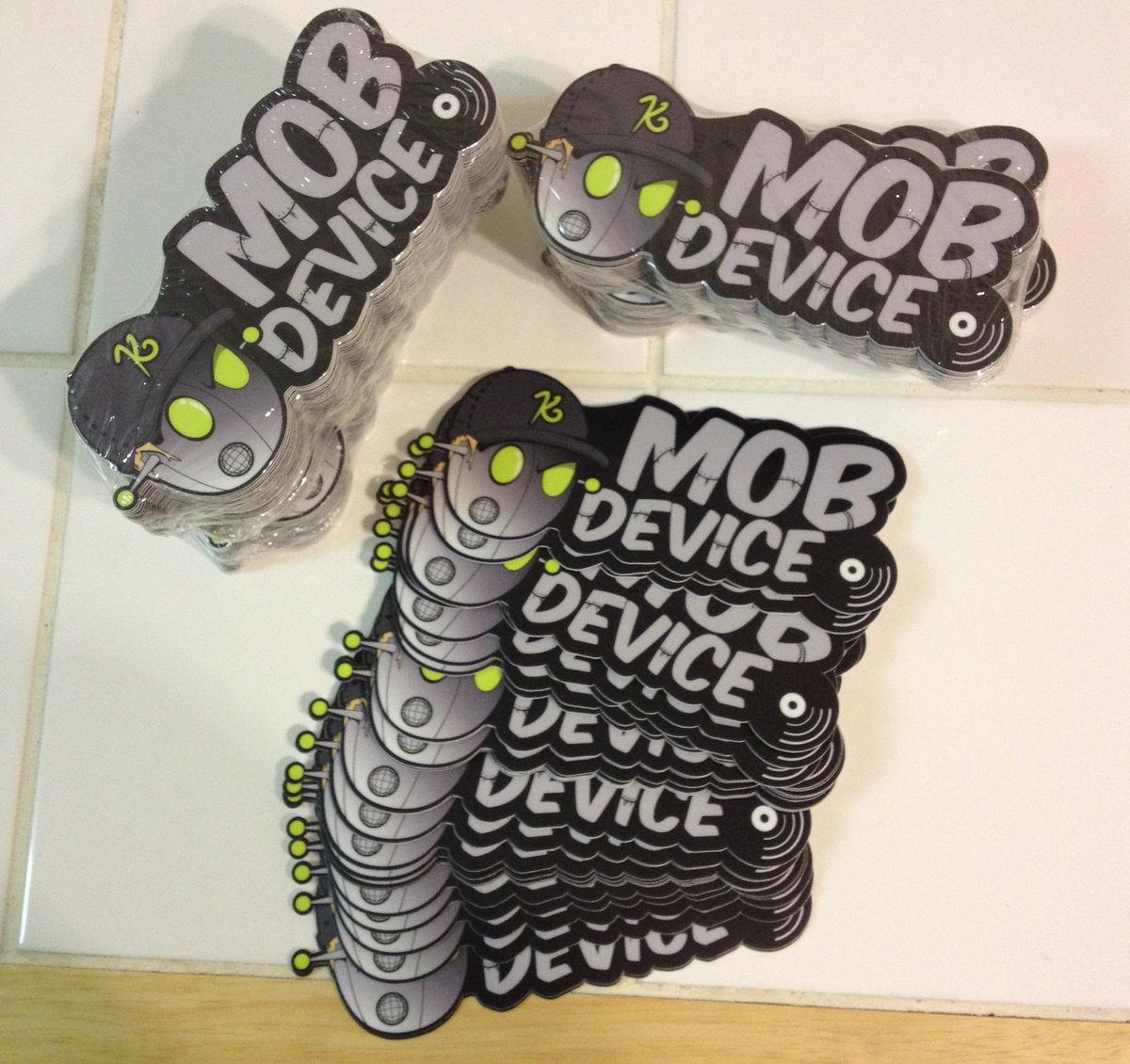 Mob Device Logo Stickers | Frotown Records