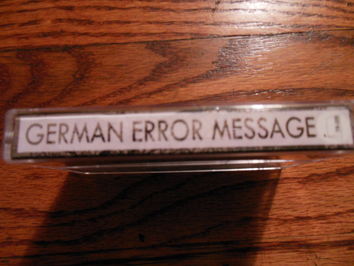 The Lifting | German Error Message