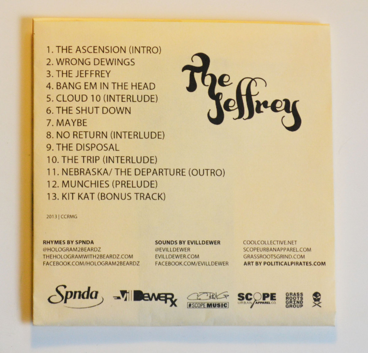 The Jeffrey | SPNDA x EvillDewer | SPNDA