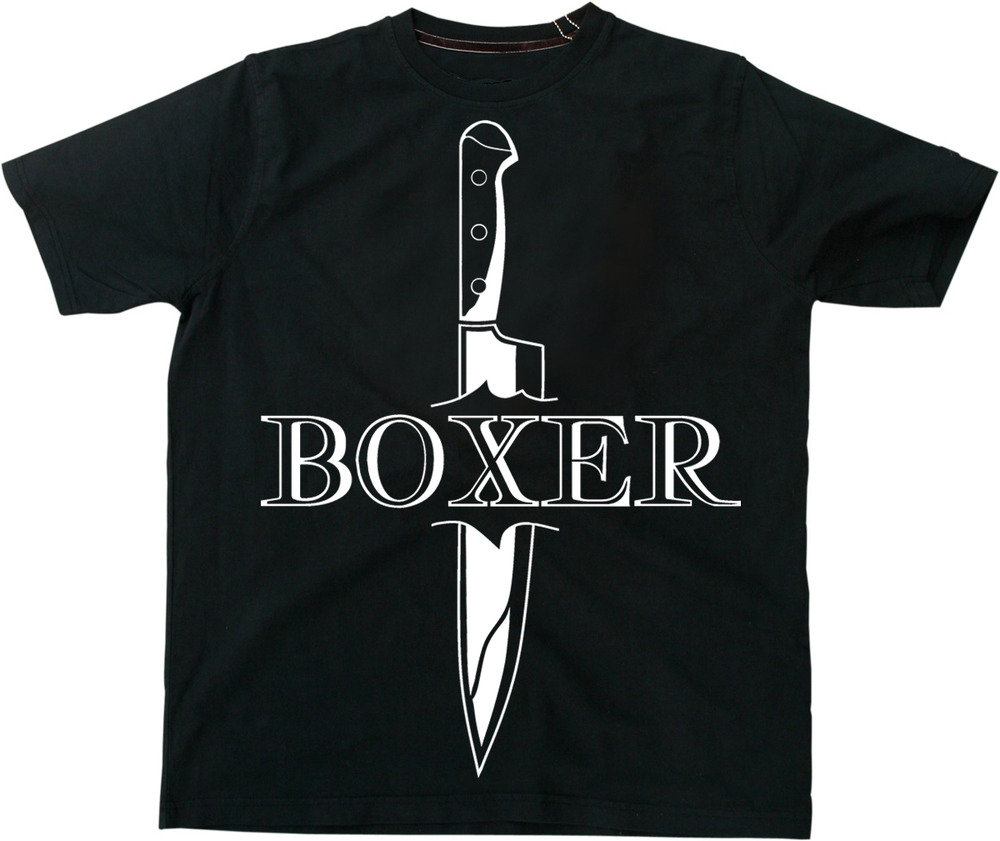 Boxer - Knife T-Shirt | Reveille Records