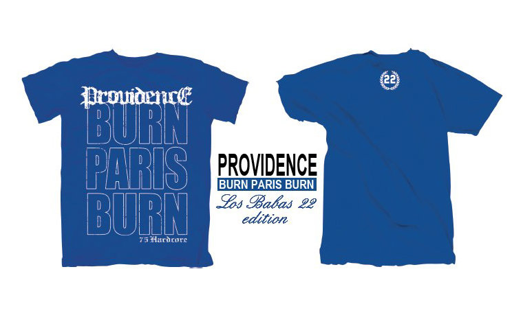 PROVIDENCE "BURN PARIS BURN" LB22 EDITION | PROVIDENCE - Paris Hardcore