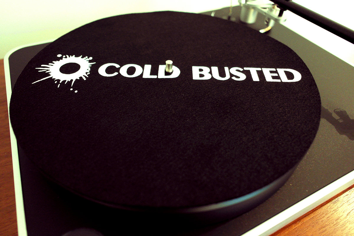 Pair of Limited Edition Cold Busted Slipmats | Cold Busted