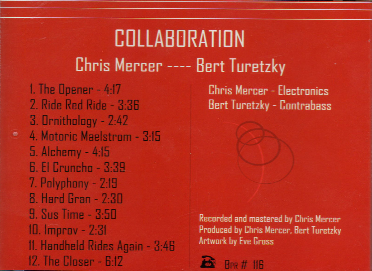 Chris Mercer & Bert Turetzky: Collaboration | Chris Mercer