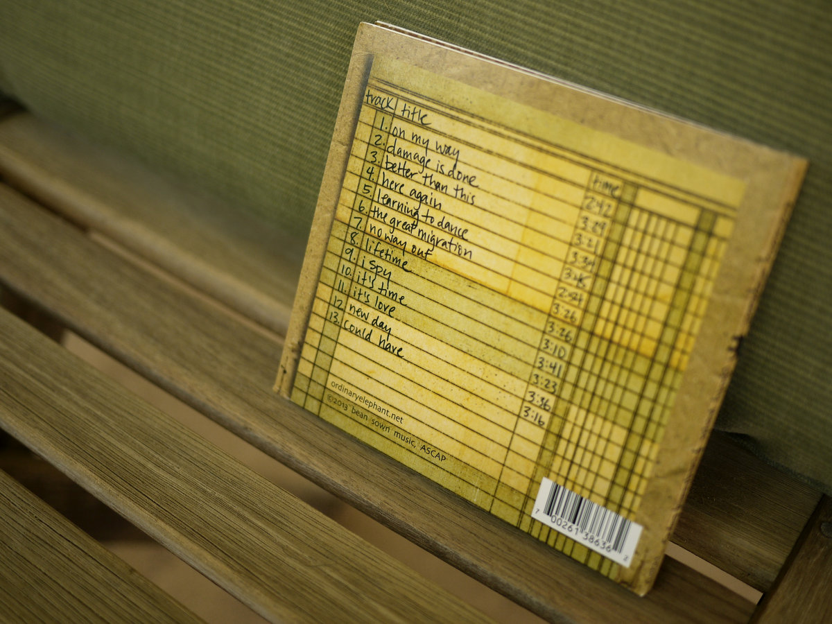 dusty words & cardboard boxes | Ordinary Elephant