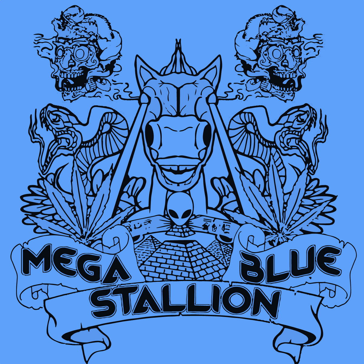 Lazer Eyez | Mega Blue Stallion