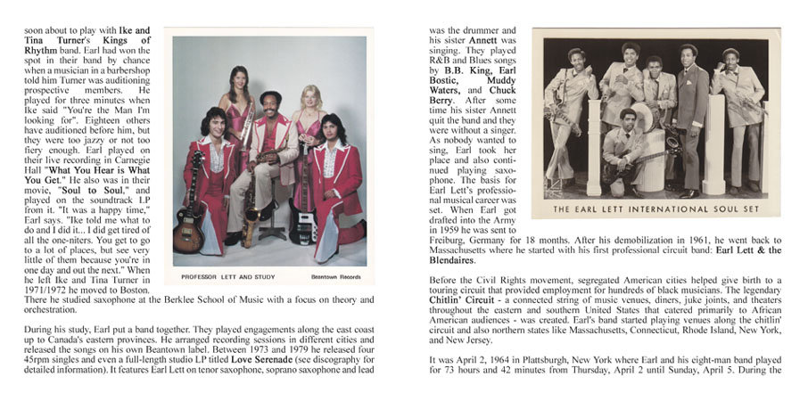 The story of Professor Earl Lett | Professor Earl Lett | Tramp Rec.