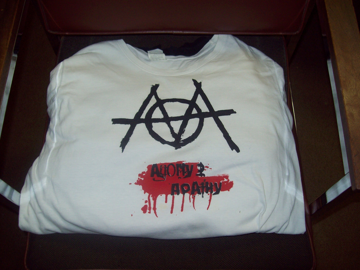 "Smeared Logo" AoA TShirt | Agony of Apathy