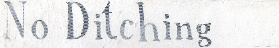 No Ditching / Baby Ghosts 7" | No Ditching / Baby Ghosts | No Ditching