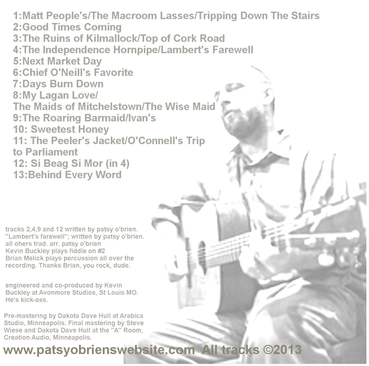 Irish Guitar | Patsy O'Brien