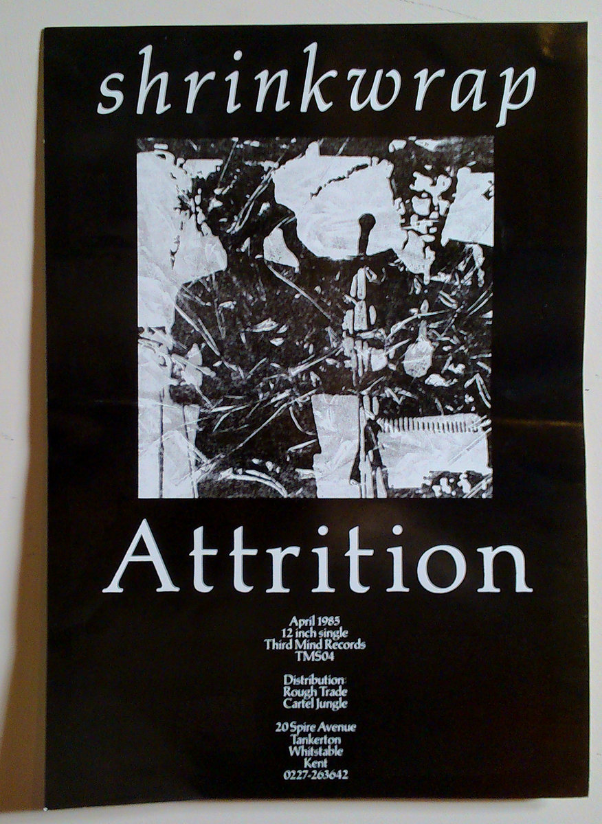 Shrinkwrap 12" poster | ATTRITION