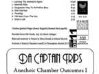 Da Captain Trips 'Anechoic Chamber Outcomes I' | Phonosphera Records