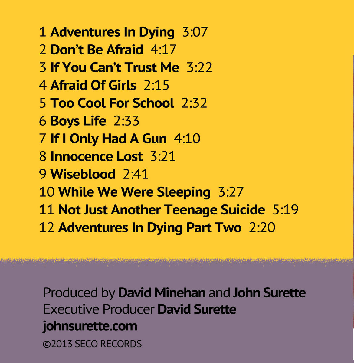 "Tomorrow The World" a punk rock opera | John Surette