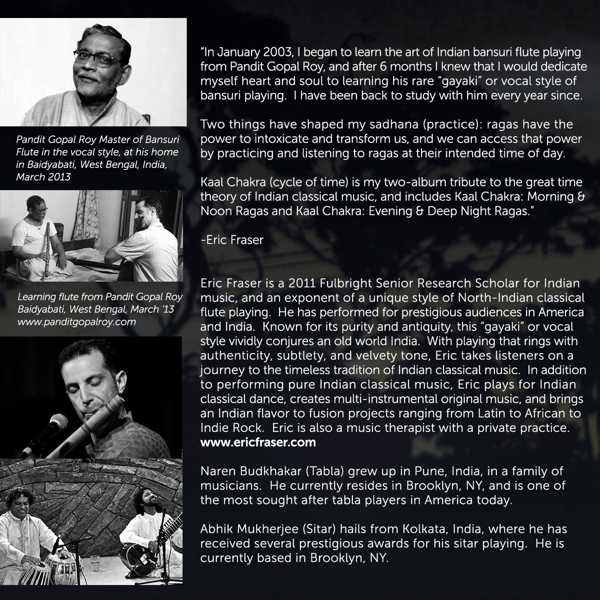 Kaal Chakra: Evening & Deep Night Ragas | Eric Fraser