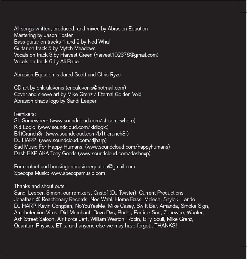 Applying Friction To Fractions | Abrasion Equation | SPECOPS Music