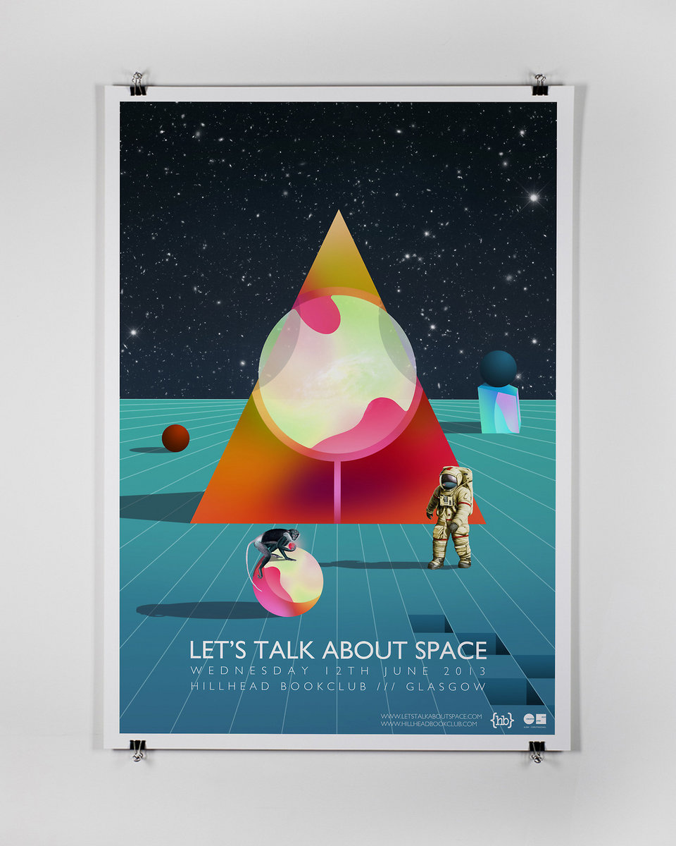 Let's Talk About Space Gig Poster | Let's Talk About Space