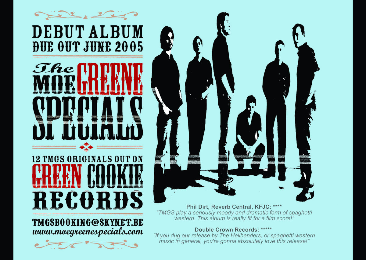 The Moe Greene Specials (CD/LP, 2005/2019) | The Moe Greene Specials ...