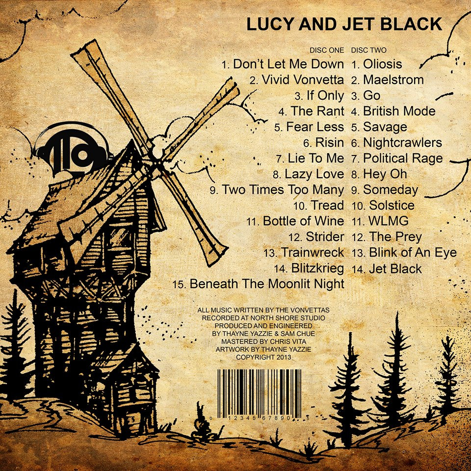 Lucy and Jet Black, Vol. 1 and 2 | The Vonvettas
