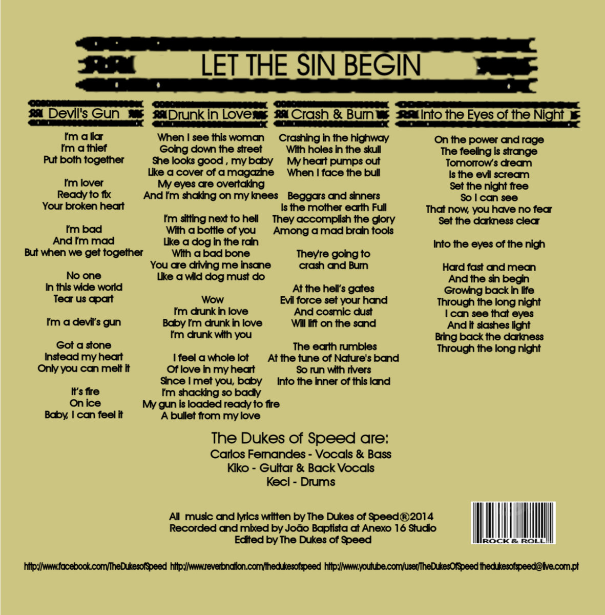 Let the Sin begin! | The Dukes of Speed