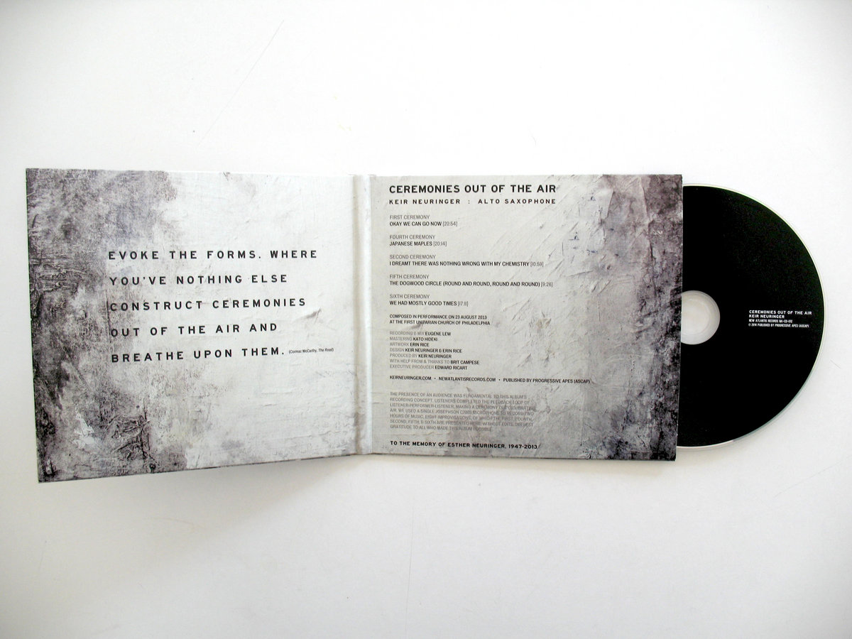 CEREMONIES OUT OF THE AIR | KEIR NEURINGER | Keir Neuringer