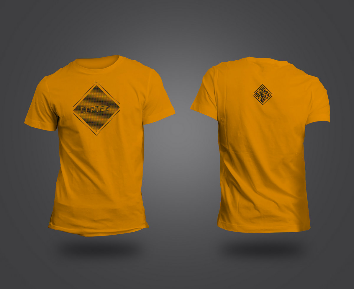 TShirt QR Code Orange/Black | Cortez