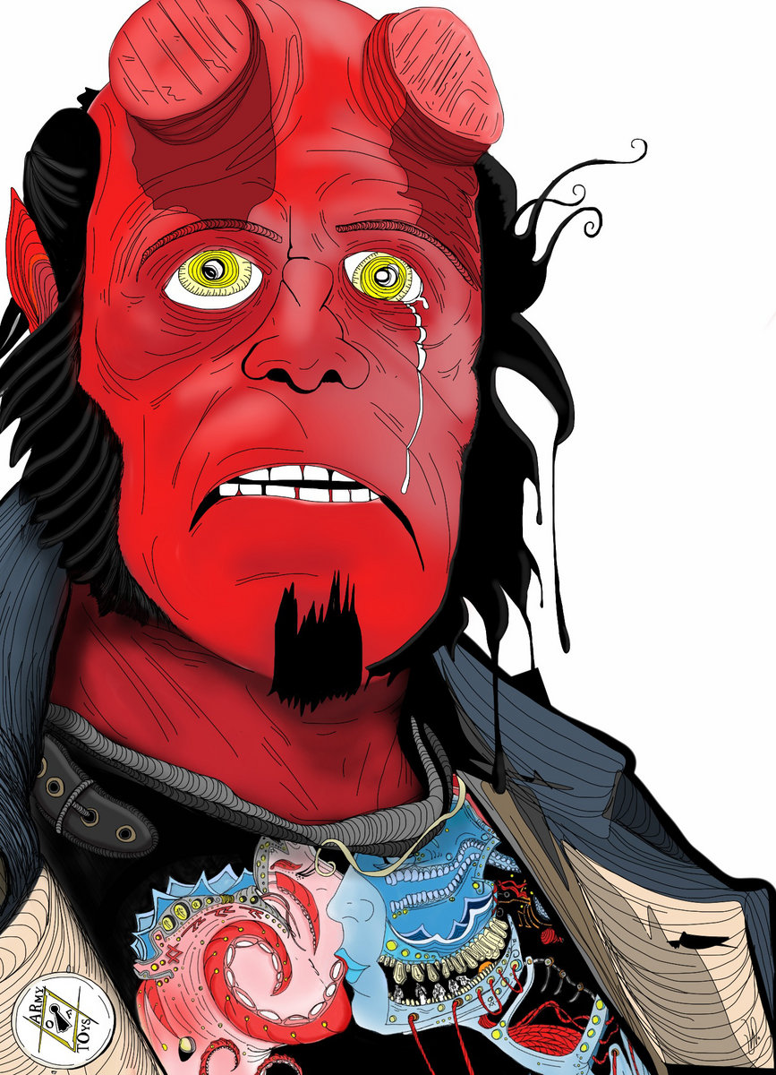 Hellboy (Anung Un Rama) - Limited Edition - Archival Print | Walter ...