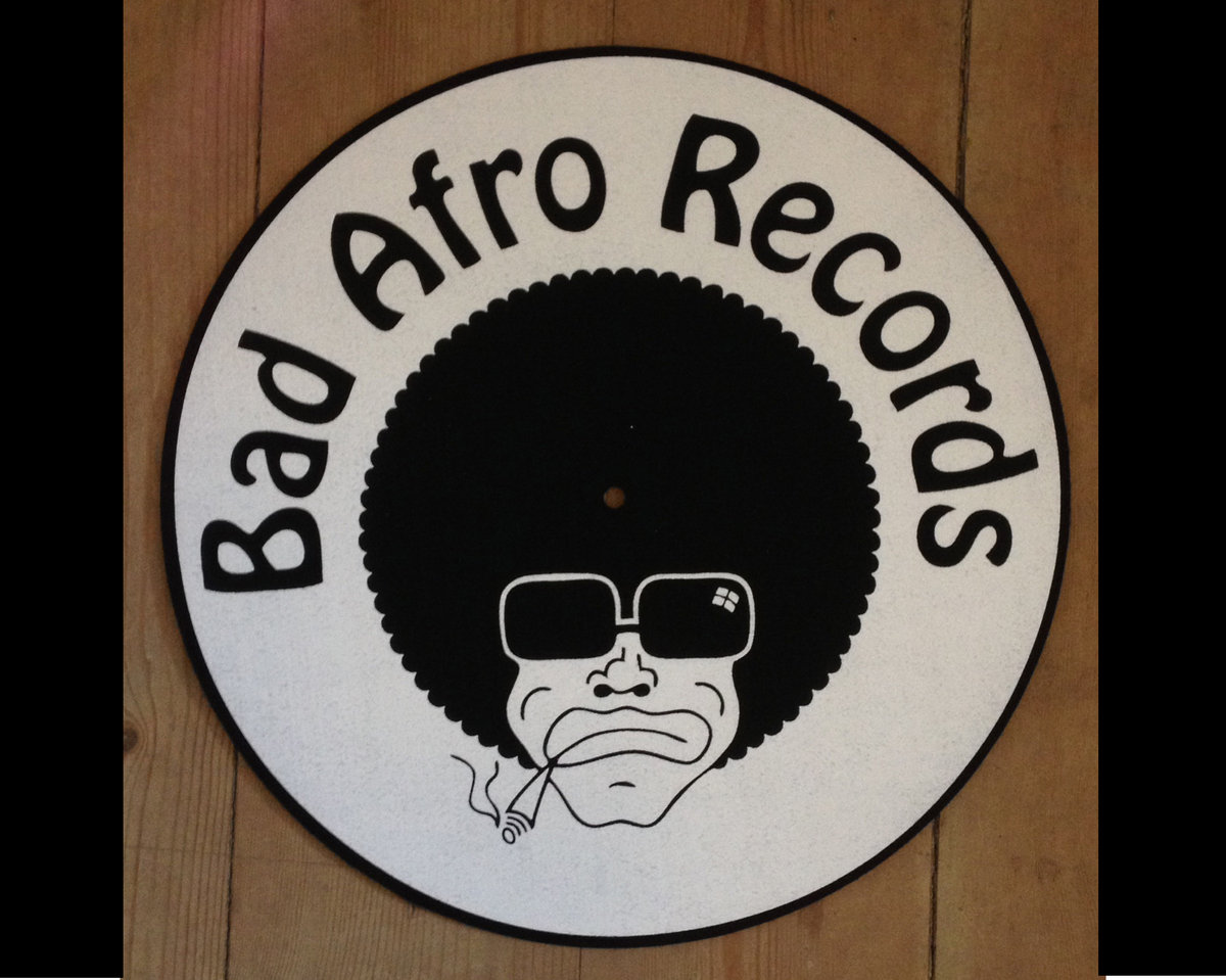 Bad Afro Record Player Mat | Bad Afro Records