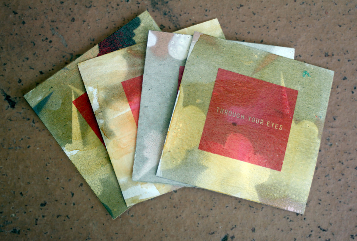 Silk-screened download card | John A. Givens