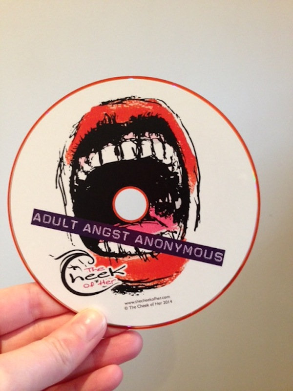 Adult Angst Anonymous | The Cheek of Her