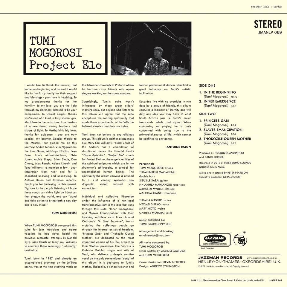 Project ELO | Tumi Mogorosi