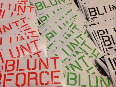 Blunt Force Vinyl Decals | Philos Records