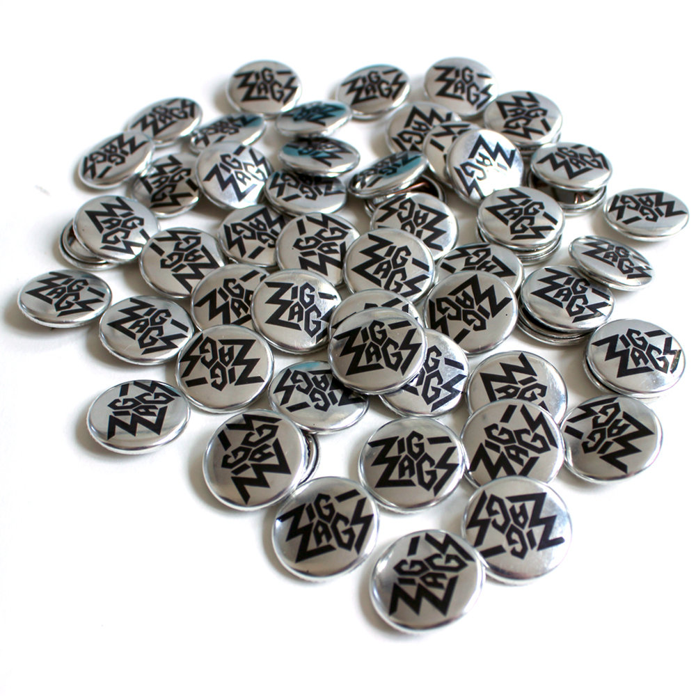 Zig Zags chrome buttons | Zig Zags